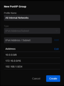 Unifi Firewall Configuration – CHNS.tech