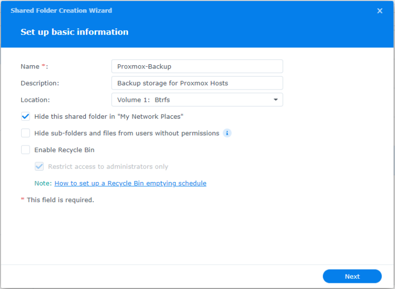Proxmox – Setup NFS Share and Configure Backups – CHNS.tech