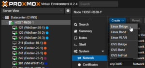Proxmox – Setup Secondary Linux Bridge on a Secondary Physical Network ...
