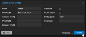 Proxmox – Setup Secondary Linux Bridge on a Secondary Physical Network ...
