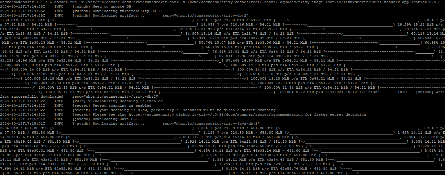 Trivy Docker Image Vulnerability Scanning Chns Tech